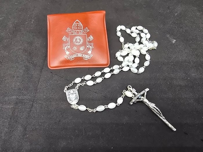 Rosenkrans - Privat publikum - pave Frans - 2010-2020 | FINN-torget