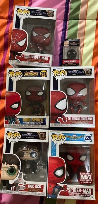 Funko - Funko Pop Spider-Man Collection of 6 | FINN-torget