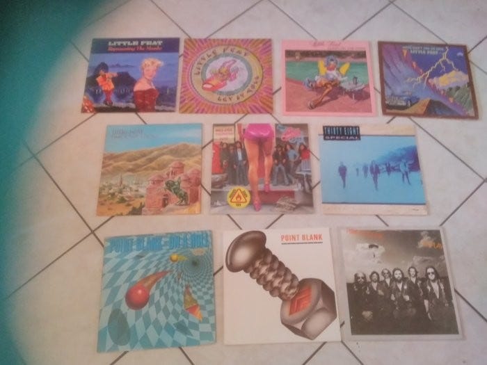 38 Special & Little Feat & Point Blank - Flere titler - LP-album (flere ...