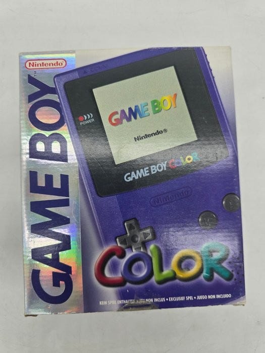 Nintendo - Gameboy Color - First Release - GBC Limited Edition Grape ...