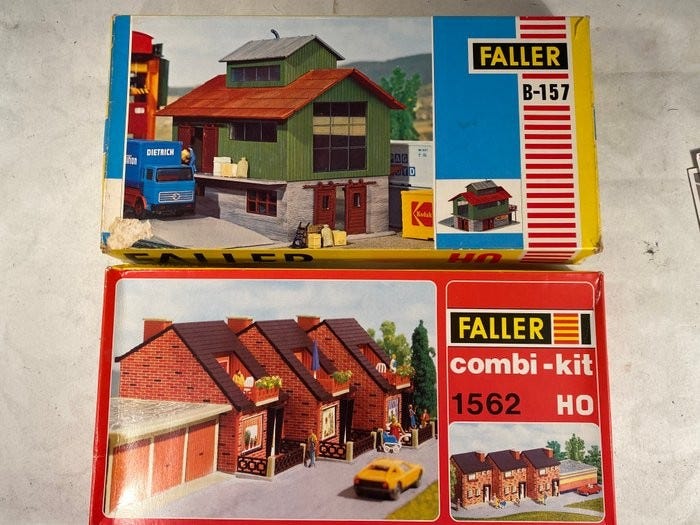Faller H0 - B-157, 1562 - Modelltog byggesett (2) - 2 Classic Faller ...