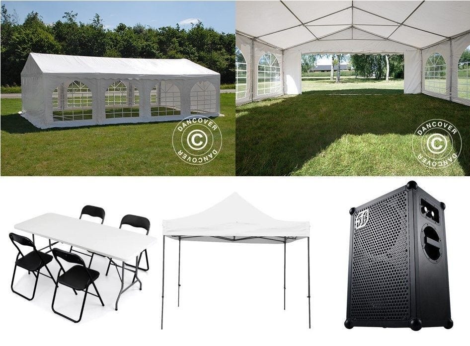 Partytelt og utstyr til leie! (flere størrelser) | FINN-torget
