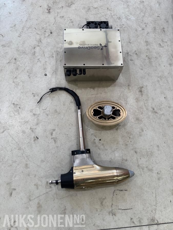 2022 Seadrive 48v 7500W Styrbar elektrisk POD båtmotor | FINN-torget