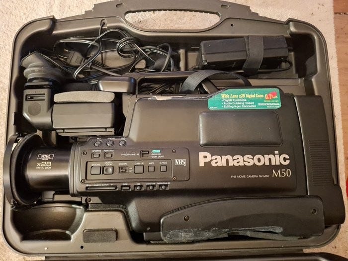 Panasonic - Model NV-M50 - VHS videokamera | FINN-torget