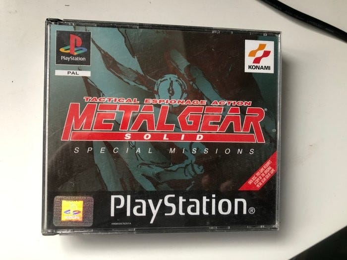 Sony, Konami - Playstation 1 (PS1) - Metal Gear Solid Special Missions ...