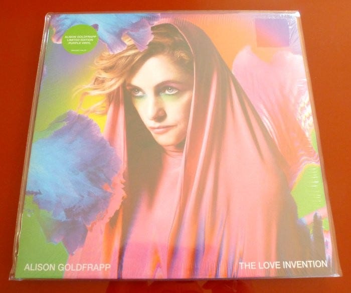 Alison Goldfrapp - The Love Invention - limited edition - Purple vinyl ...