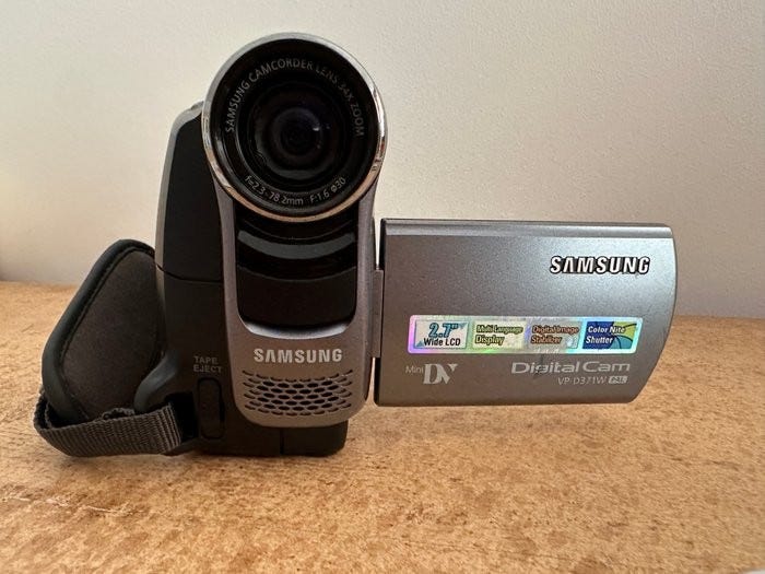 Samsung Va-d371w Mini DV-DV-kamera | FINN-torget