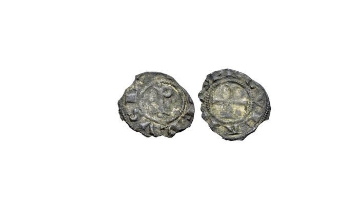 (700) Italia, Perugia (Republikk, 1260-1506). Denaro Picciolo (14 mm, 0 ...
