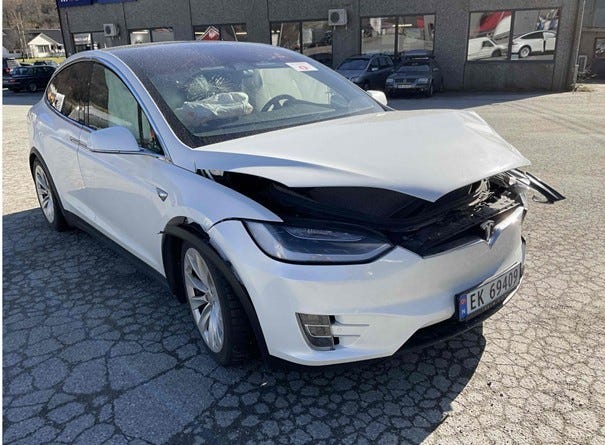 Bildeler til TESLA Model X, 2016-> Modell, 100D, bildelnr- 171908 ...