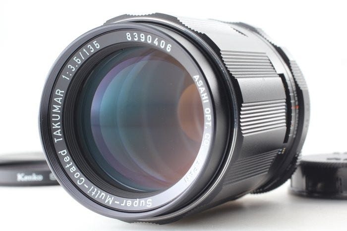 Pentax Pentax SMC Super-Multi-Coated Takumar 135mm F/3.5 Kamera ...