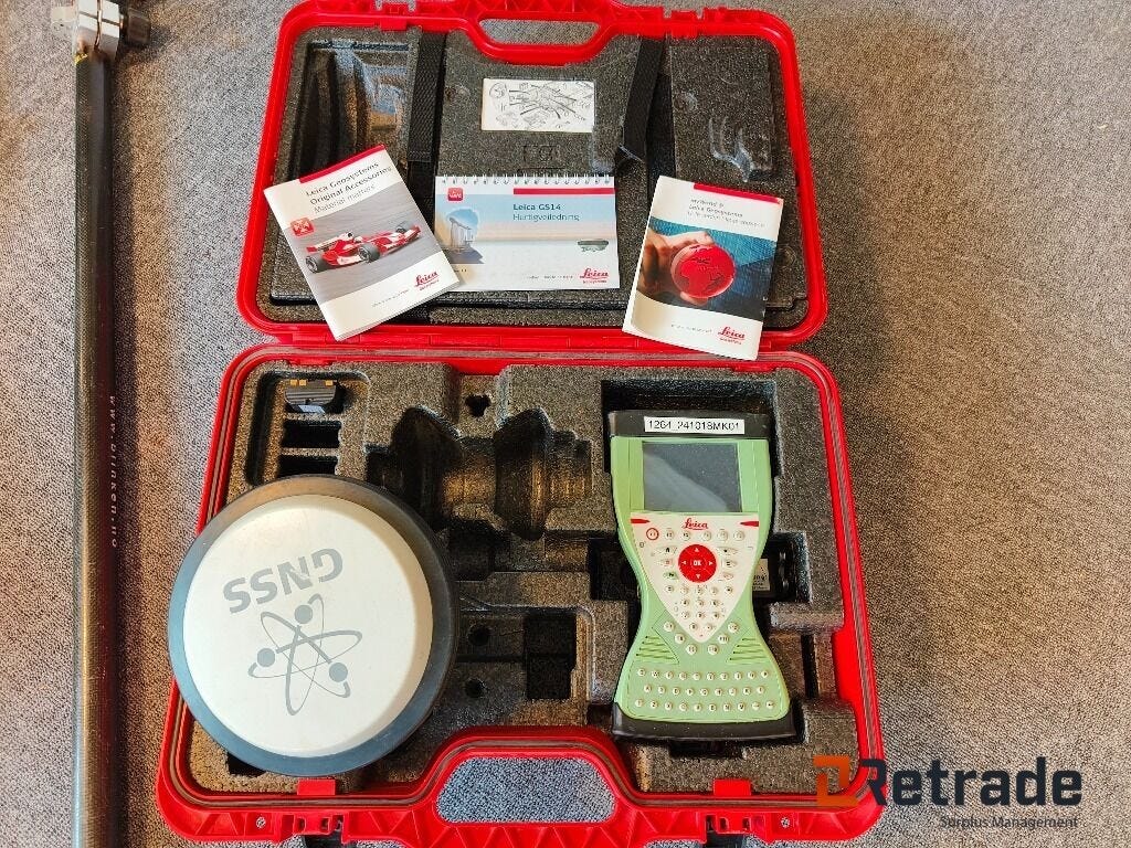 GNSS Leica GS14 + CS15 | FINN-torget