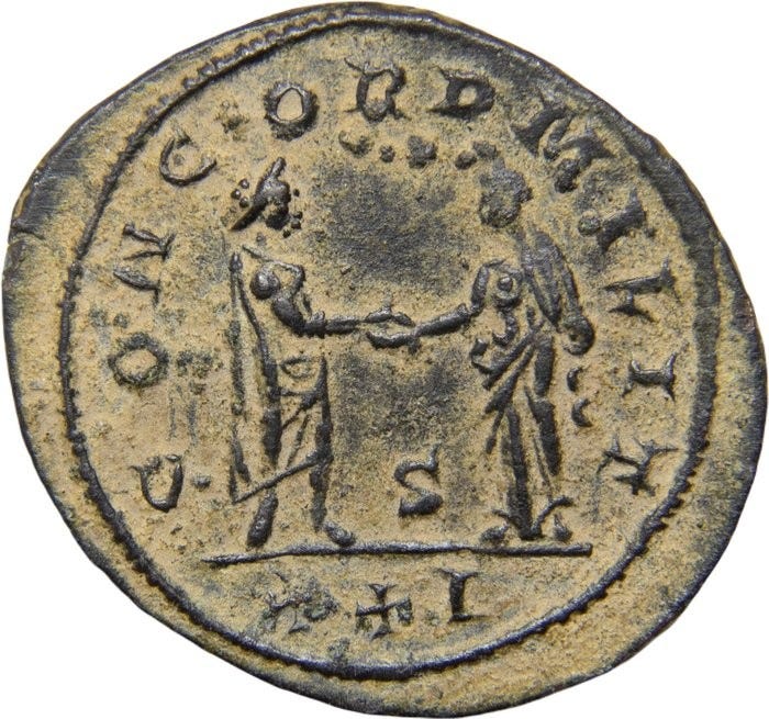 Roman Empire. Probus (AD 276-282). Antoninianus Siscia mint, AD 280 ...