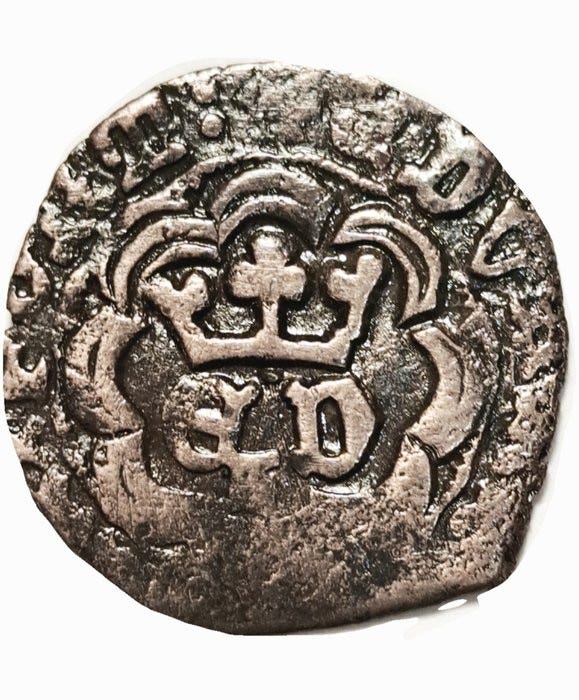 Portugal. D. Duarte I (1433-1438). Real Preto -L- (Ingen ...