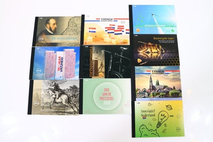 Nederland - Prestige-hefter N86 - N95 (10 stykker) | FINN-torget