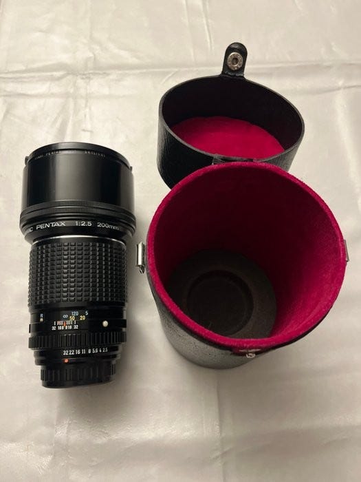 Pentax smc 2,5/200mm | Kamera-objektiv | FINN-torget