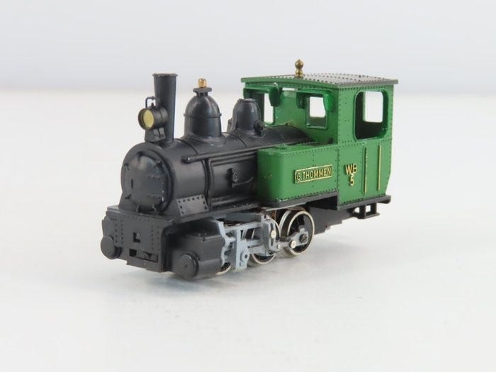 Liliput H0e - 760 - Tilhengervogn-lokomotiv (1) - WB5 "G. Thommen ...