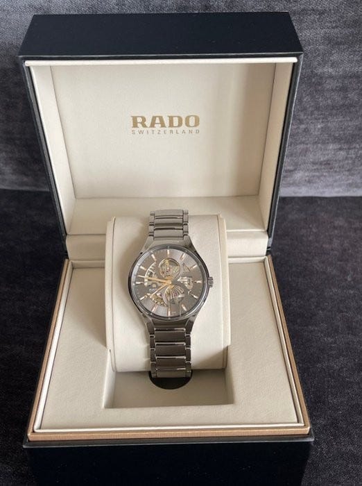 Rado - Rado - True Round Automatic Open Heart - R27108112 - Unisex ...
