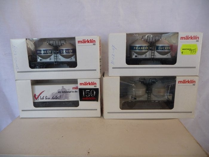 Märklin H0 - 00756-01, 44150, 2x 4658 - Modelltogvogn (4) - 4 ...