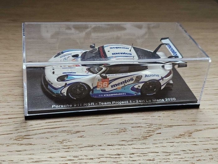 Spark 1:43 - Modell racerbil - Project 1 Porsche 911 RSR : Cairoli ...