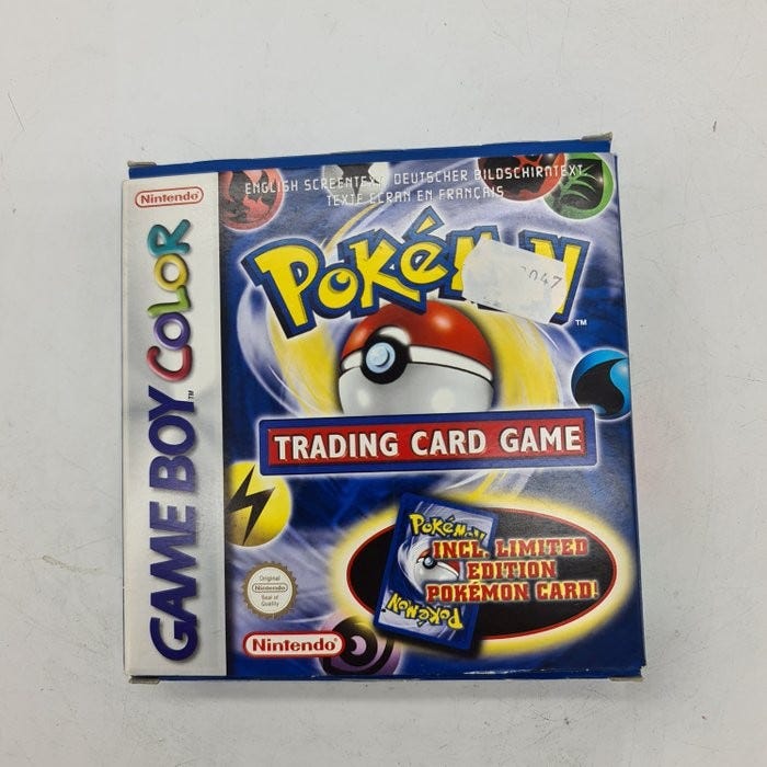 Nintendo - Gameboy Color - Pokemon Trading Card Version - PAL - Dmg-Eur ...