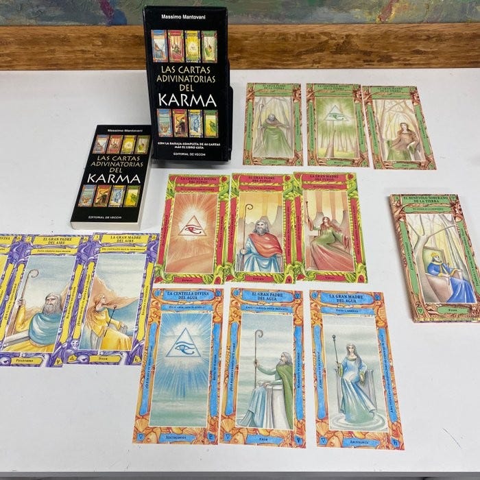 Spillekort - Las Cartas Adivinatorias del Karma (Card + box+ book ...