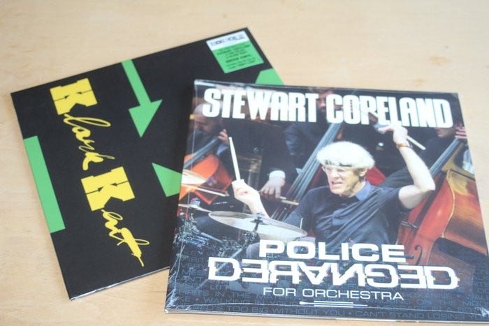 Police & Related - Stewart Copeland - Police Deranged (Blue Vinyl ...