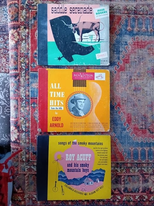 Jesse Rogers - Eddy Arnold - Roy Acuff and his Smoky Mountain Boys - 78 ...