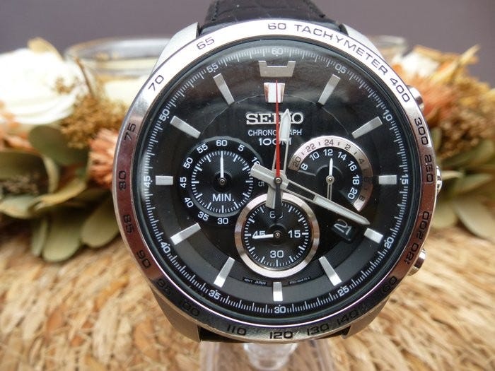 Seiko - Sea-Hawk - Ingen reservasjonspris - Fly-Back Mecha Quartz 8T63 ...