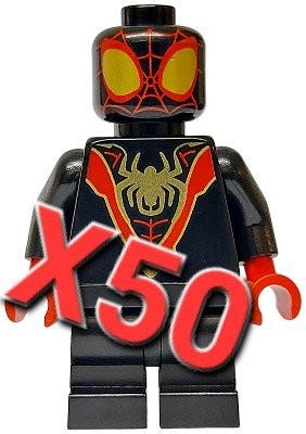 Lego - Lego Super heroes marvel 50x Spider-Man (Miles 'Spin' Morales ...