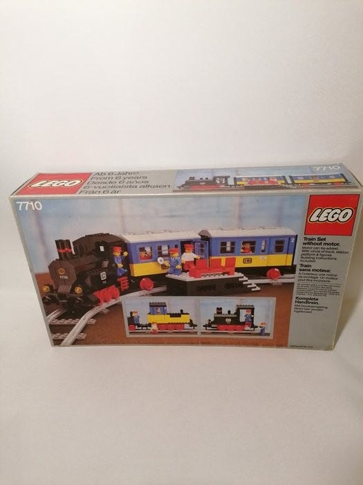 Lego - lego trein 7710 Push-Along Passenger Steam Train met doos uit ...