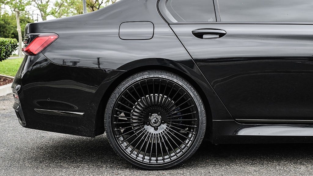 22" BMW 7 SERIE CONCAVE FELGPAKKE M/NEXEN DEKK! BMW G11 / G12 / G70 ...