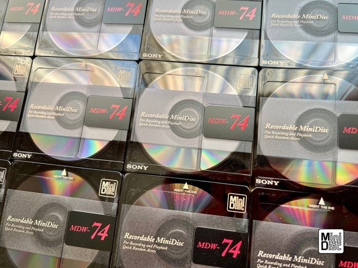 Sony MDW-74 - 20x MiniDisc Minidisc Antall enheter: 20 | FINN-torget