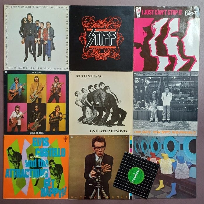 Elvis Costello, Ian Dury, Madness & Related - A Bunch of Stiff Records ...