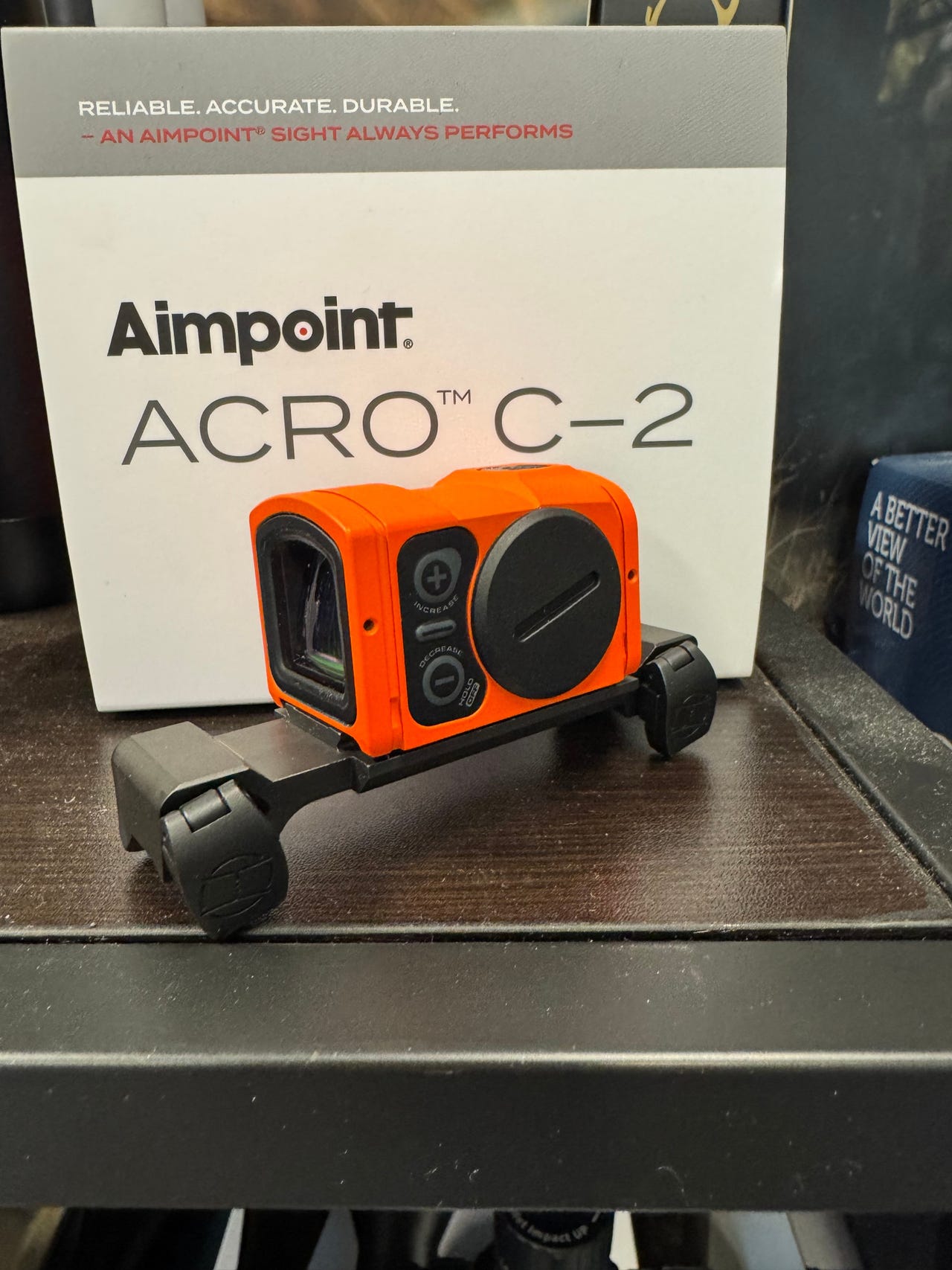 Aimpoint Acro C-2 Orange inkl Blaser montasje | FINN-torget