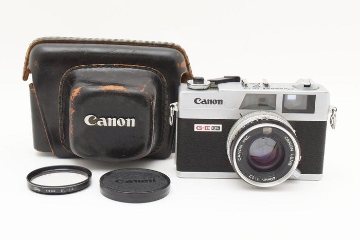 Canon Canonet G-III G3 QL17 Avstandsmåler-kamera | FINN-torget