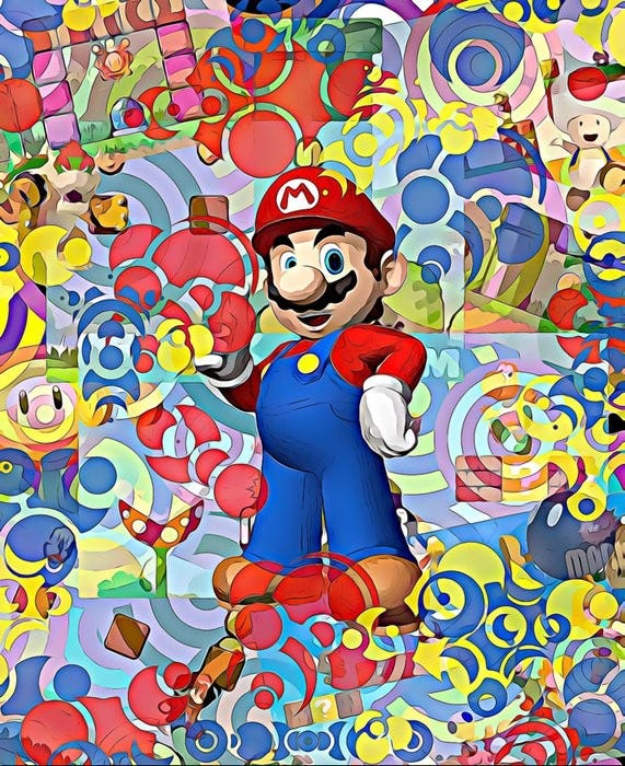 Nintendo - mario bros - Videospill - Original av Raffaele De Leo ...