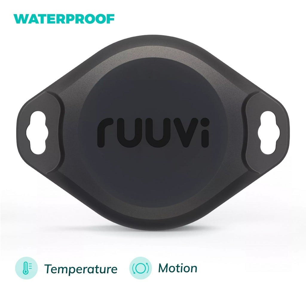 RUUVI Tag Pro Bluetooth Sensor - IP68 | FINN-torget