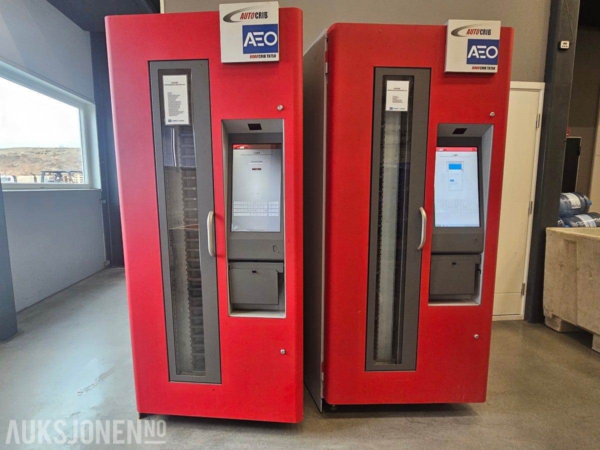 2017 Robocrib Tx750 automatisert lager/ vareautomat | FINN-torget