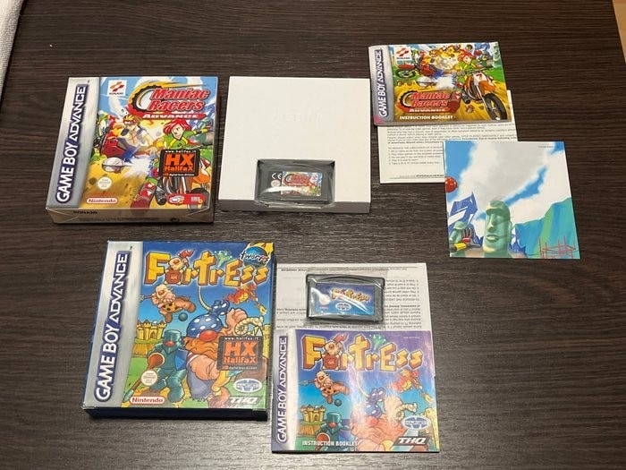 Nintendo - Gameboy Advance - Maniac Racers advance + Fortress ...