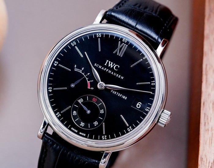 IWC - Portofino 8 Days Power Reserve Small Second - IW510102 - Herre ...