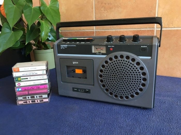 Tandberg - TAT-771 with Cassettes Kassett opptaker-spiller | FINN-torget