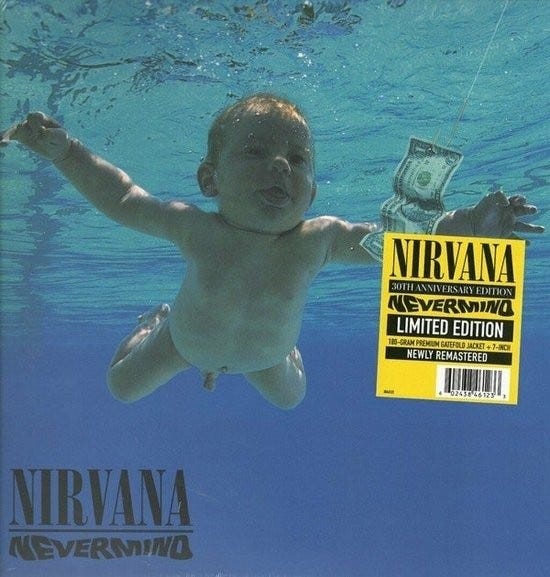 Nirvana - Nevermind ( 30th Anniversary Edition LP+ 7" single) Limited edition - | FINN-torget