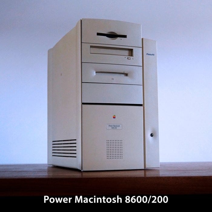 Apple Power Macintosh 8600/200 – A Multimedia Workhorse with History ...