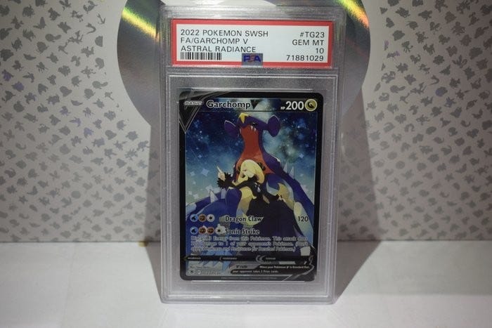 Pokémon - 1 Graded card - Pokémon - Garchomp - PSA 10 | FINN-torget