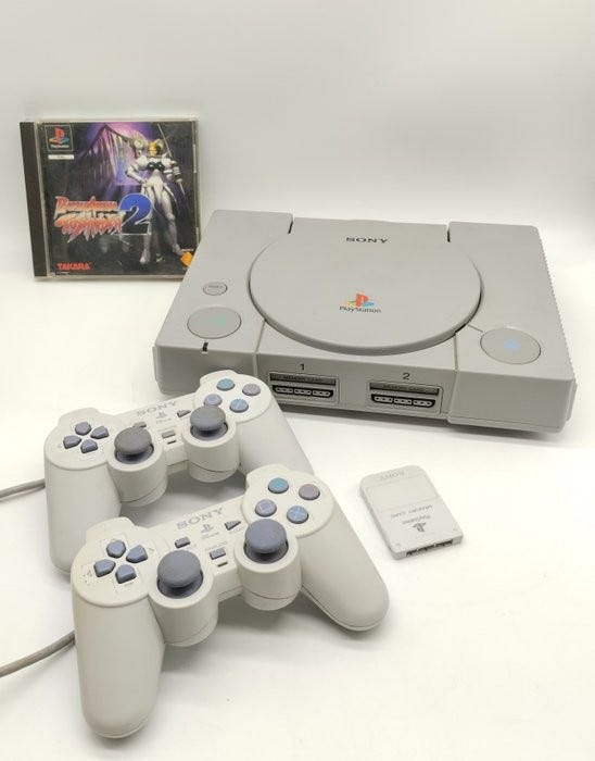 Sony - Playstation 1 (PS1) - with Battle Arena Toshinden 2 ...