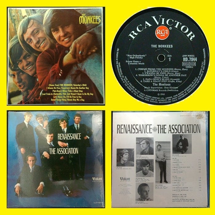 The Monkees (1967) / The Association (1966) - 1. 2. Renaissance (1966 ...