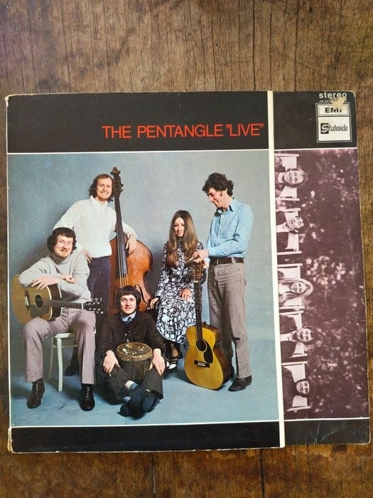 Pentangle - The Pentangle 'Live' - LP-album (frittstående element) - Stereo - 19 | FINN-torget