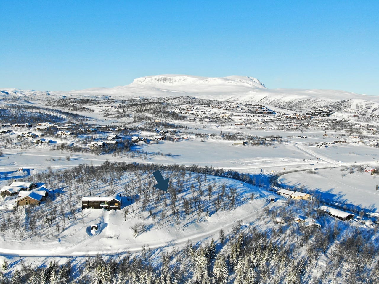 Fritidstomt 1020 m.o.h. på Kikut, Geilo - Solrik og nydelig utsikt ...