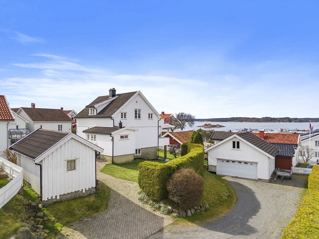 Helgeroa- attraktiv eiendom med flott utsikt og optimale solforhold ...