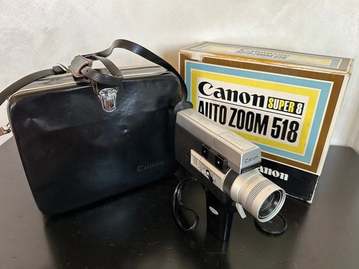 Canon Auto Zoom 518 Super 8 Filmkamera | FINN-torget